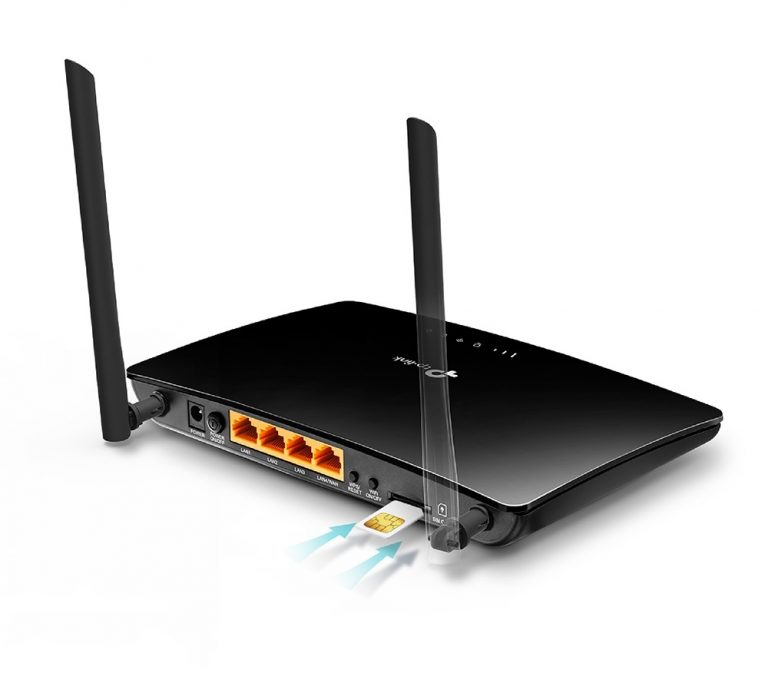 Router 4g Chip Lte Inalámbrico N 300mbps Tl-mr6400 Tp Link | Blue ...
