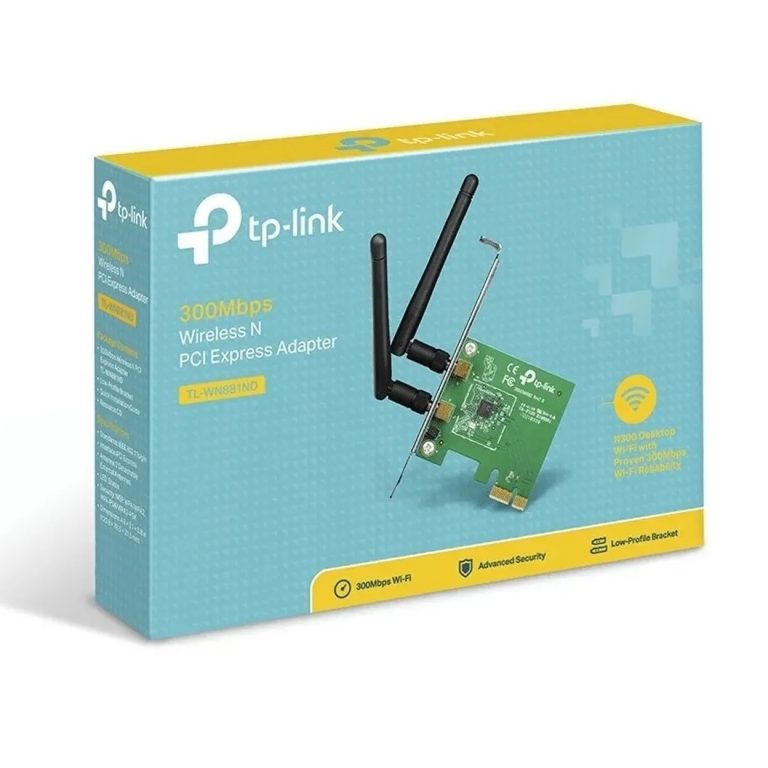 Tarjeta Adaptador Red Pci Express Wireless Tp-link 300mb TL-WN881ND | Blue Planet Technology